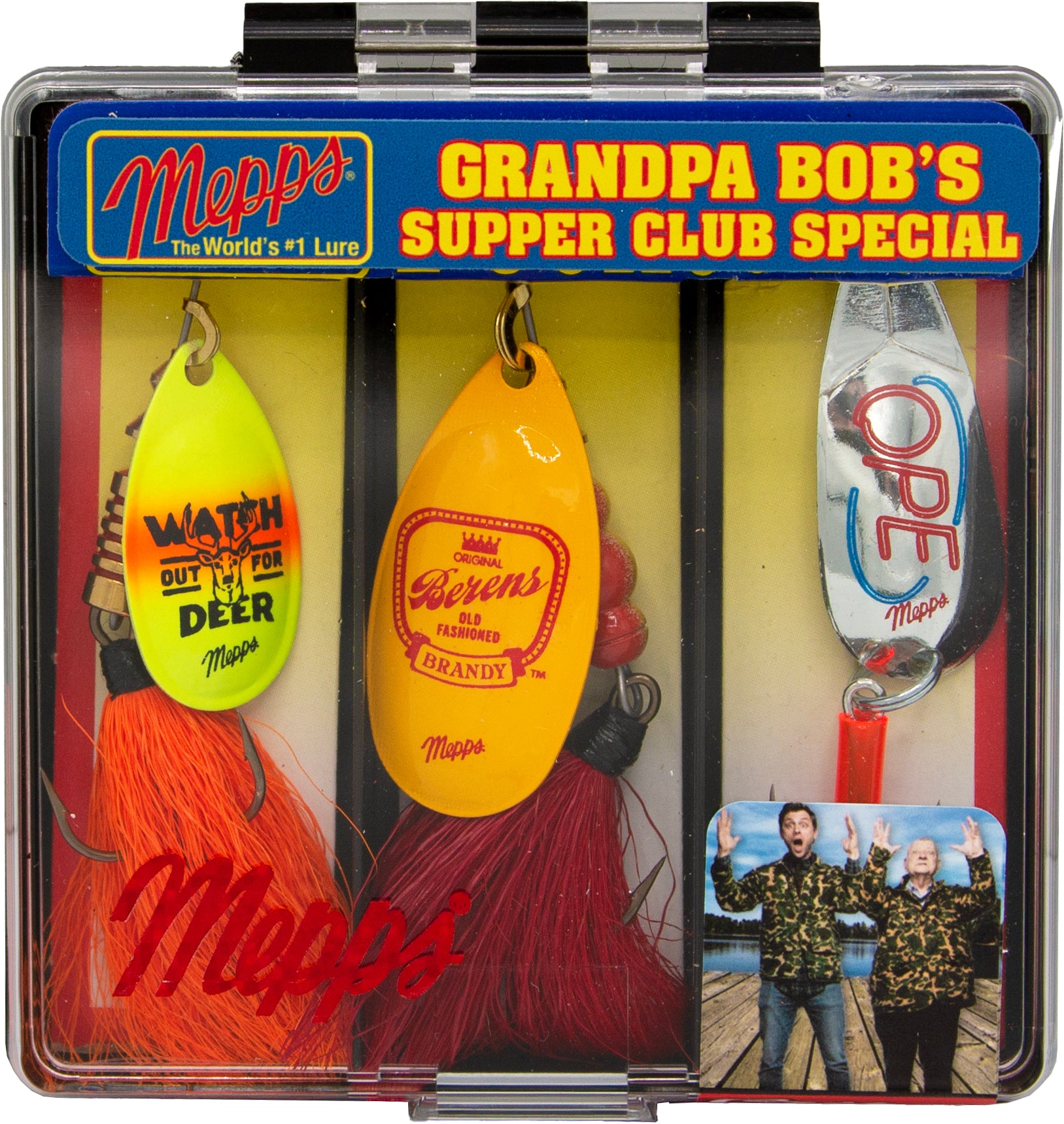 NEW! Grandpa Bob's "Supper Club Special" Spinner 3-Pac – Manitowoc Minute